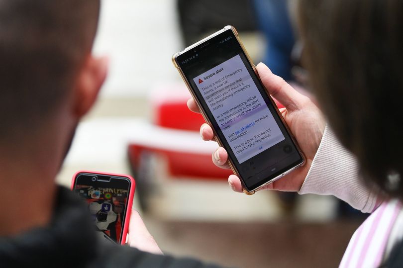 Emergency alert test 'one of biggest safety exercises' in UK history ...