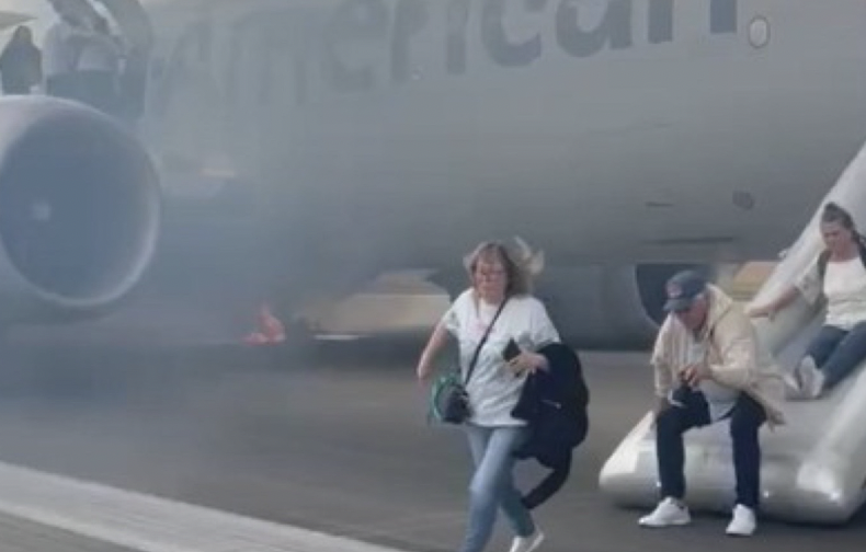 Passengers Flee as Fire Erupts on Miami-Bound Flight