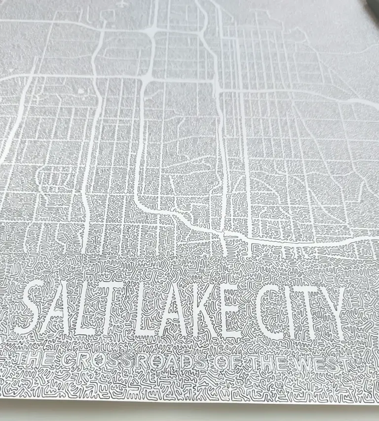 Mapping a City with One Continuous Line