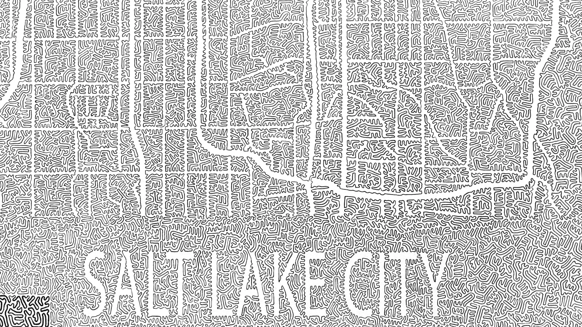 Mapping a City with One Continuous Line