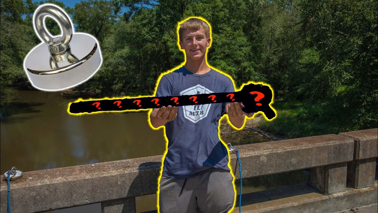 Unidentified Object Discovered During Magnet Fishing Outing