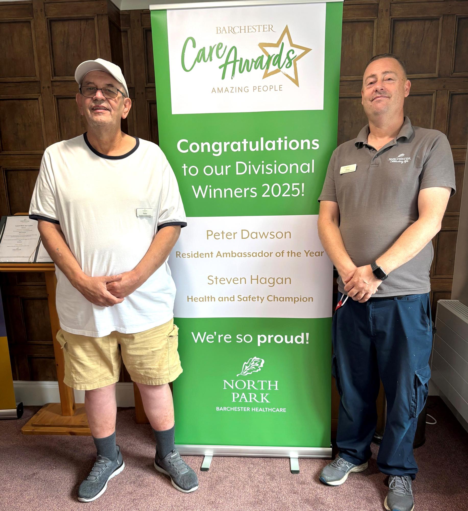 Local Head of Maintenance and Resident scoop coveted care titles