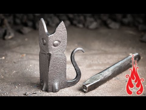 This Handmade Cat Figurine Forged by Fire Would Sell for Hundreds in Stores