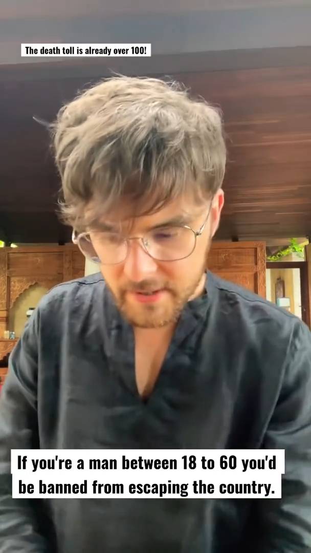 Ukrainian men have to do this