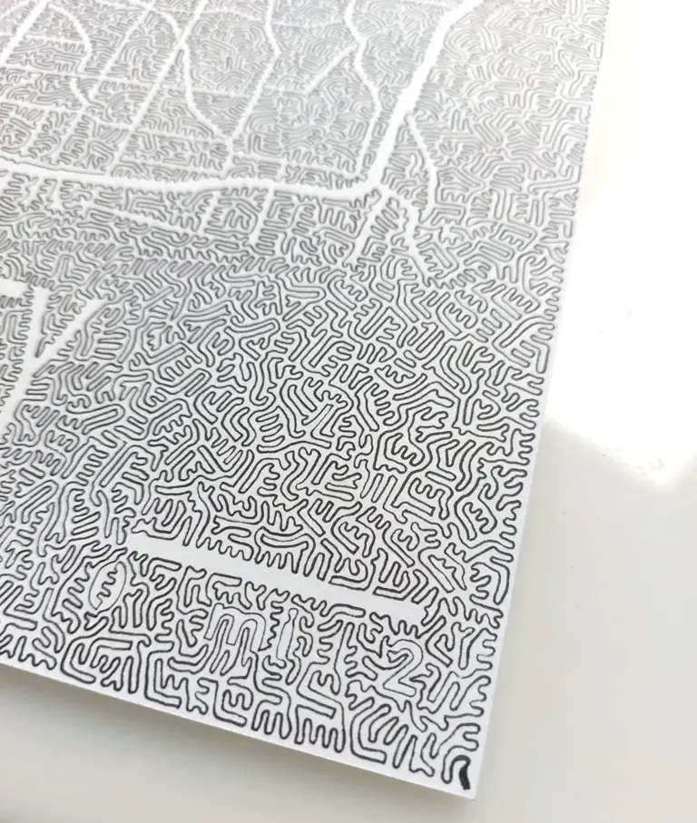Mapping a City with One Continuous Line