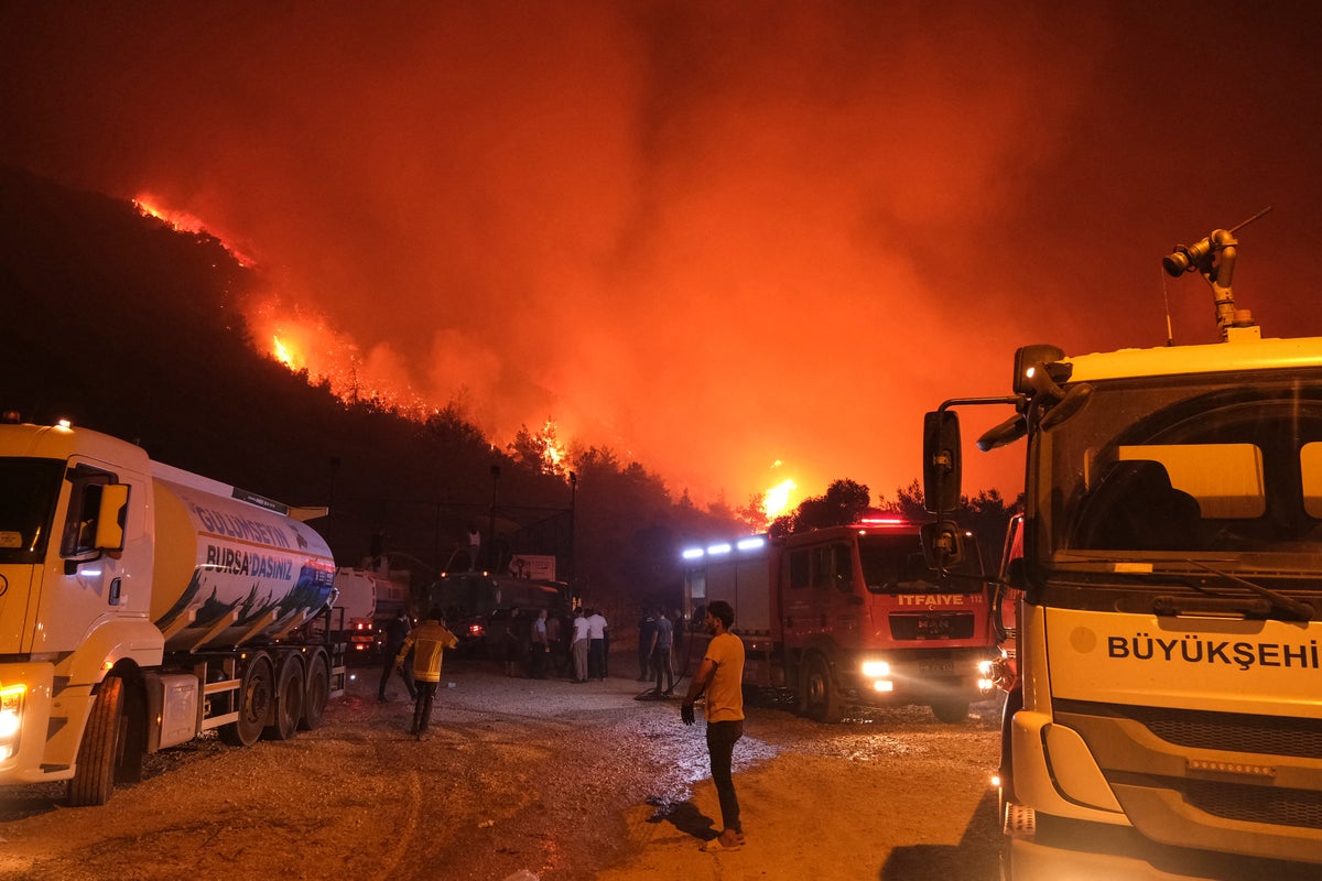 Europe wildfires map: Greece and Turkey among latest countries hit by ...