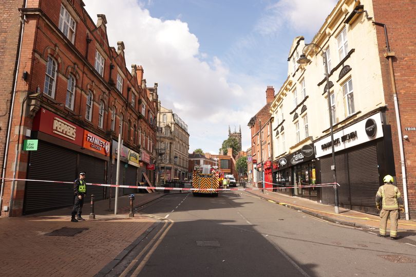 Wolverhampton city centre buildings searched and evacuated as fire spreads