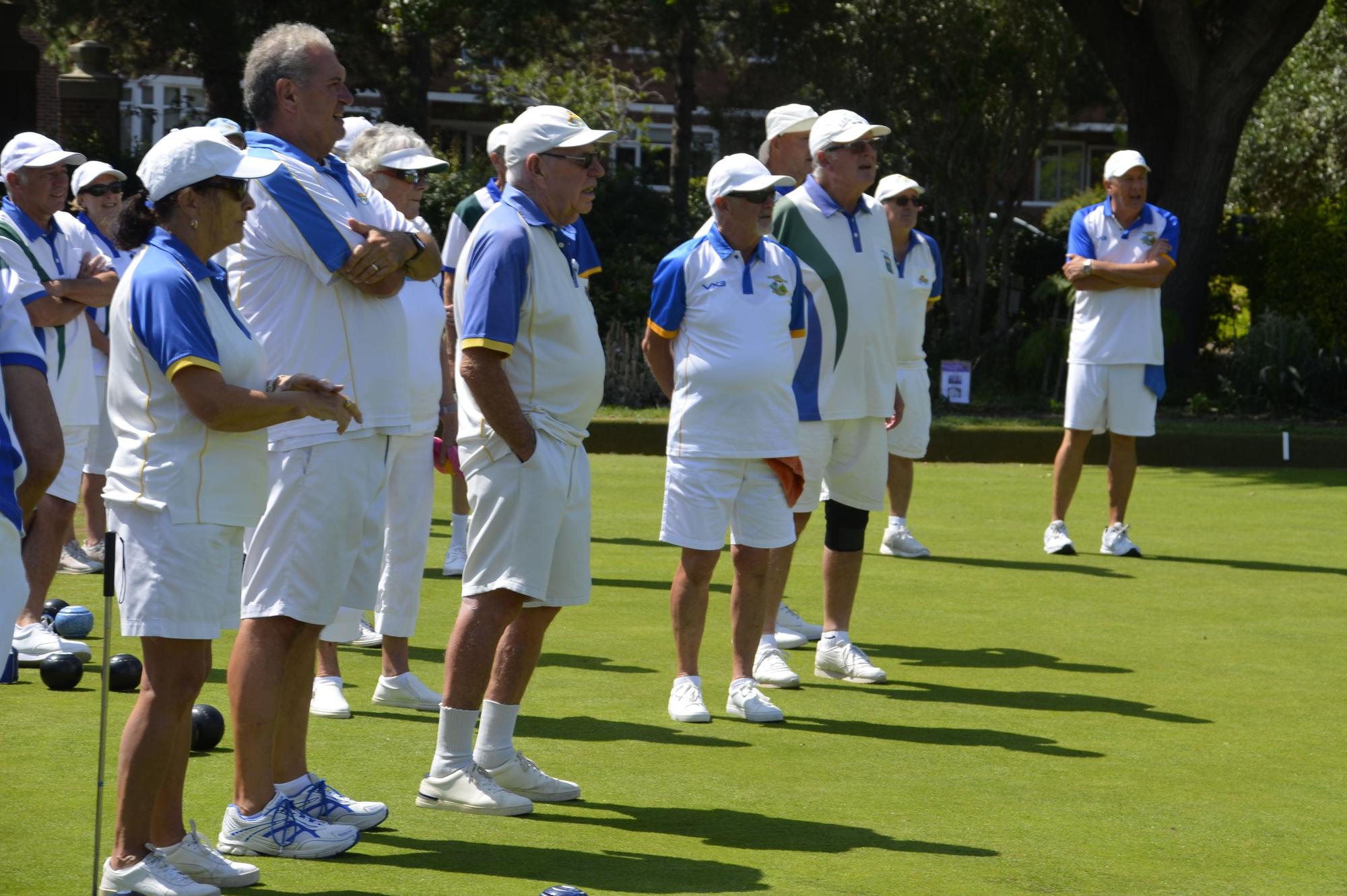 Busy period for Marine Gardens Bowling Club