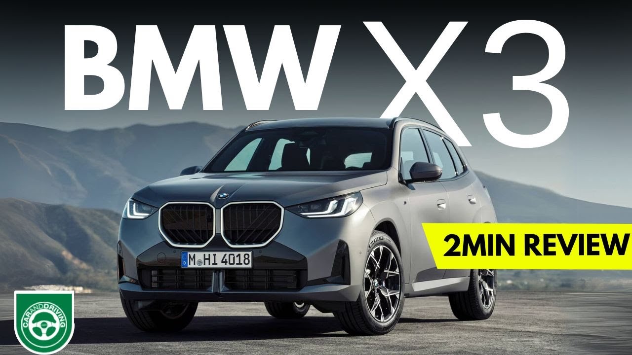 2024 BMW X3 Review - Sportiest Mid-Sized SUV?