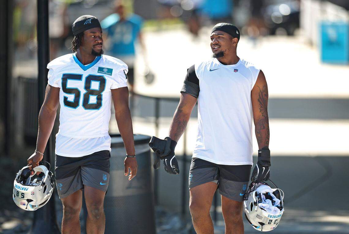 After Josey Jewell's exit, Panthers vets told Trevin Wallace what he ...