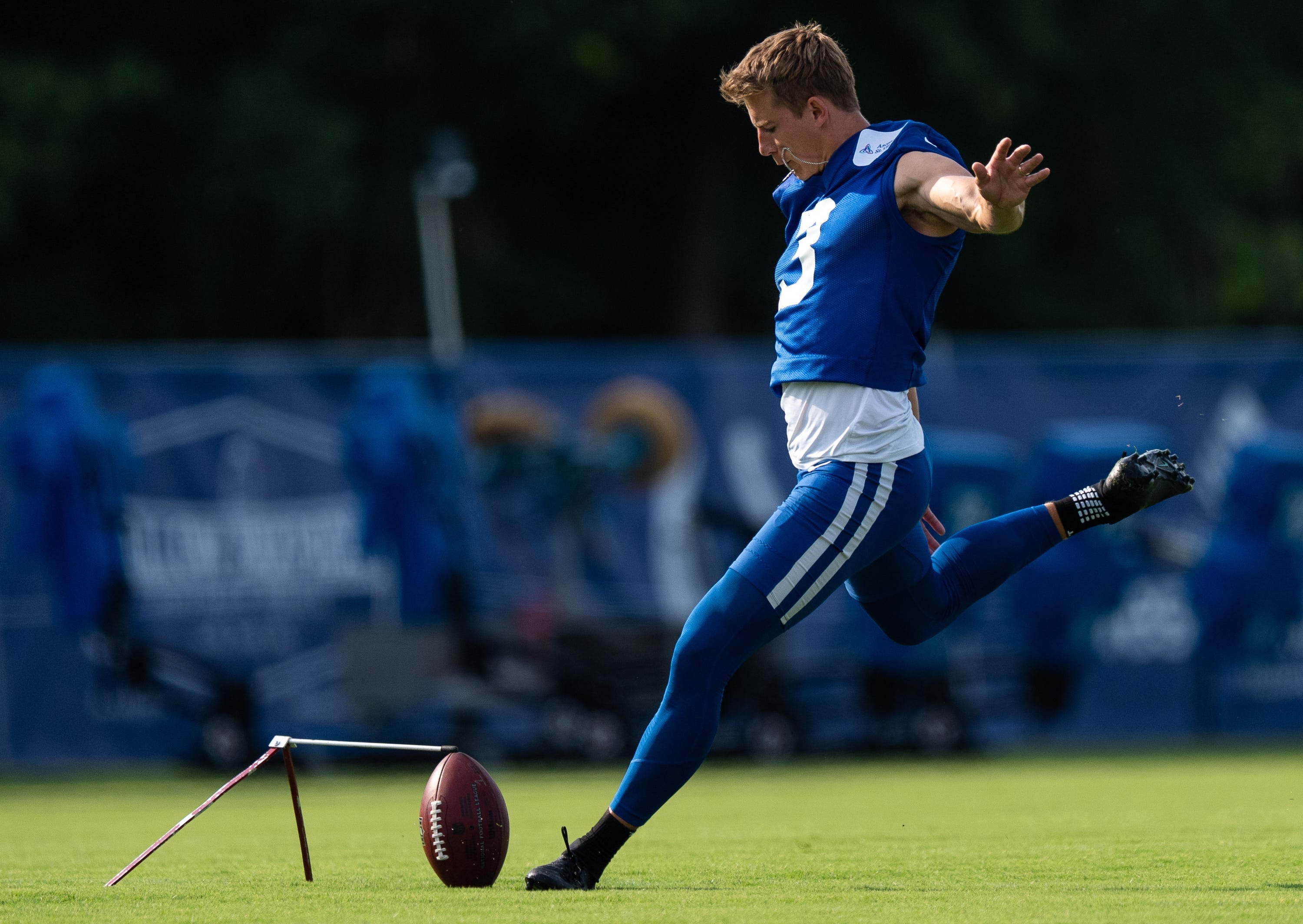 Colts' kicker competition bounces back in recent training camp practices