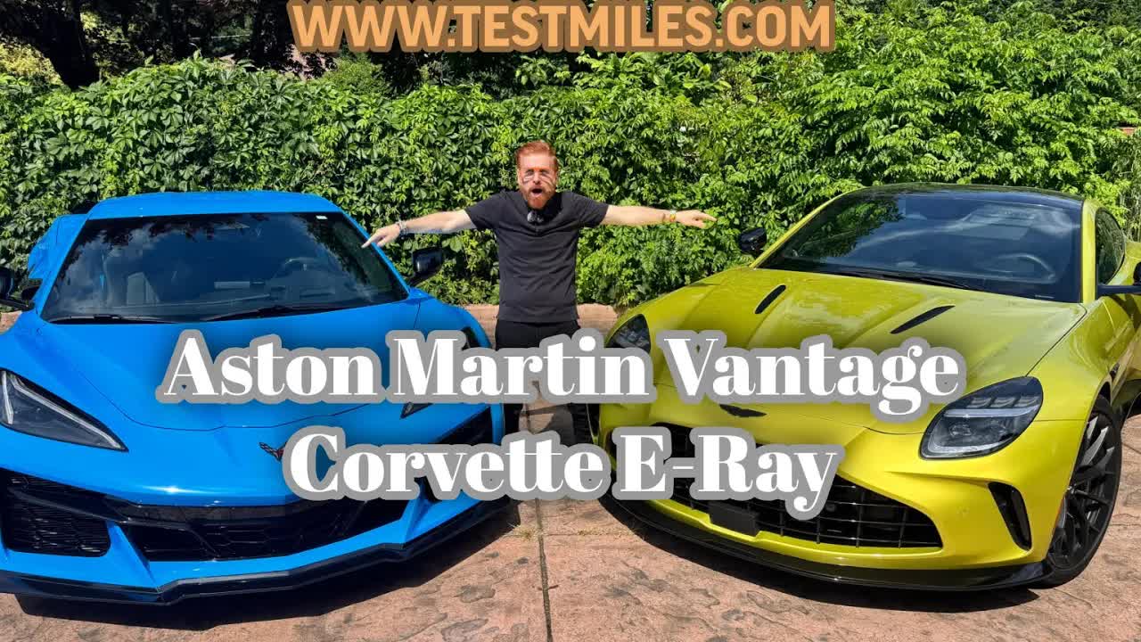 corvette e-ray versus aston martin vantage: which car speaks to you?