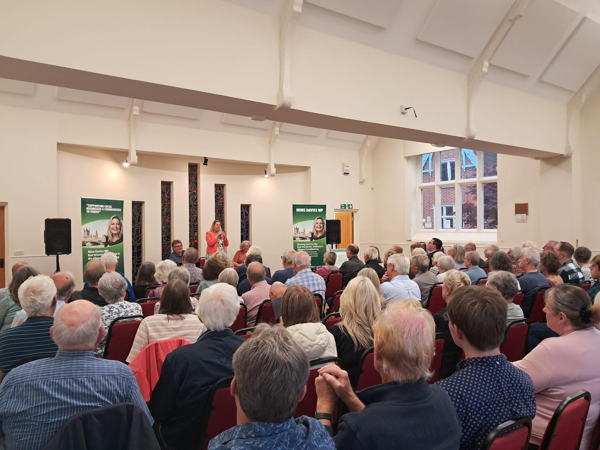 Political opinion with Mims Davies MP: Successful Meet Mims event in ...