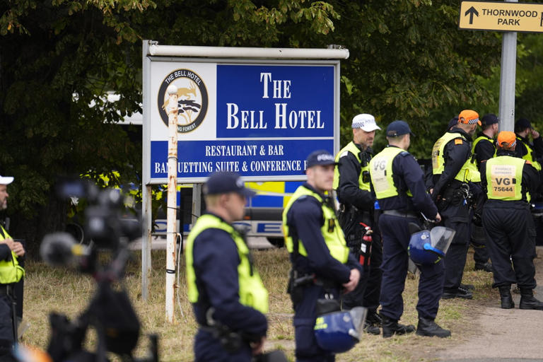 Merseyside officers called in to help police Epping asylum hotel ...