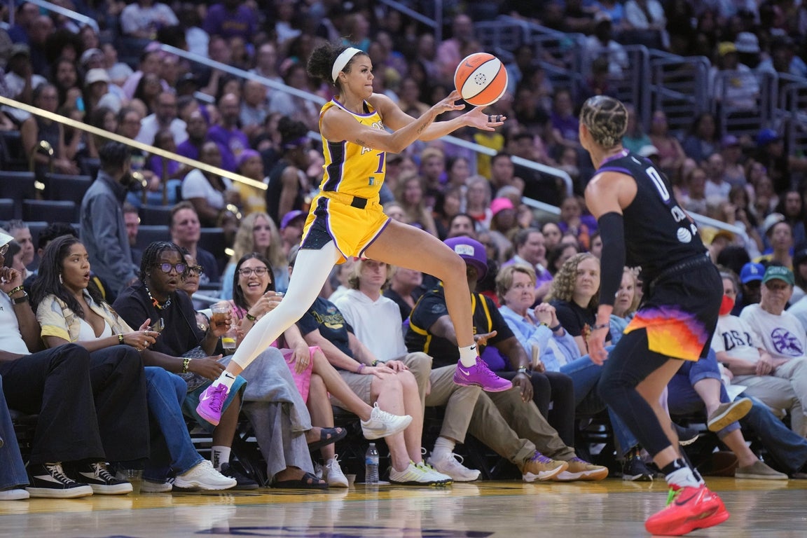 WNBA guard and Tennessee alum Rae Burrell, in photos