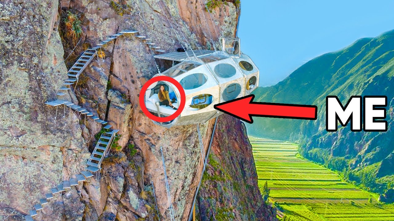 I spent a night in the world's most extreme hotel 🌌