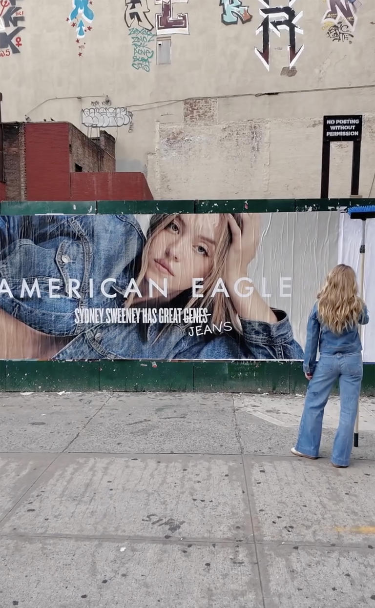 Sydney Sweeney’s new American Eagle ‘Good Jeans’ ad accused of being ...