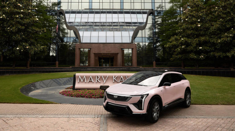 Mary Kay’s Pink Cadillac Is Electric Now