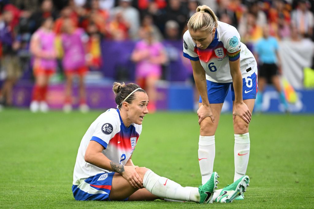 Lioness Lucy Bronze's injury explained after Euro 2025 win - 'I was in ...
