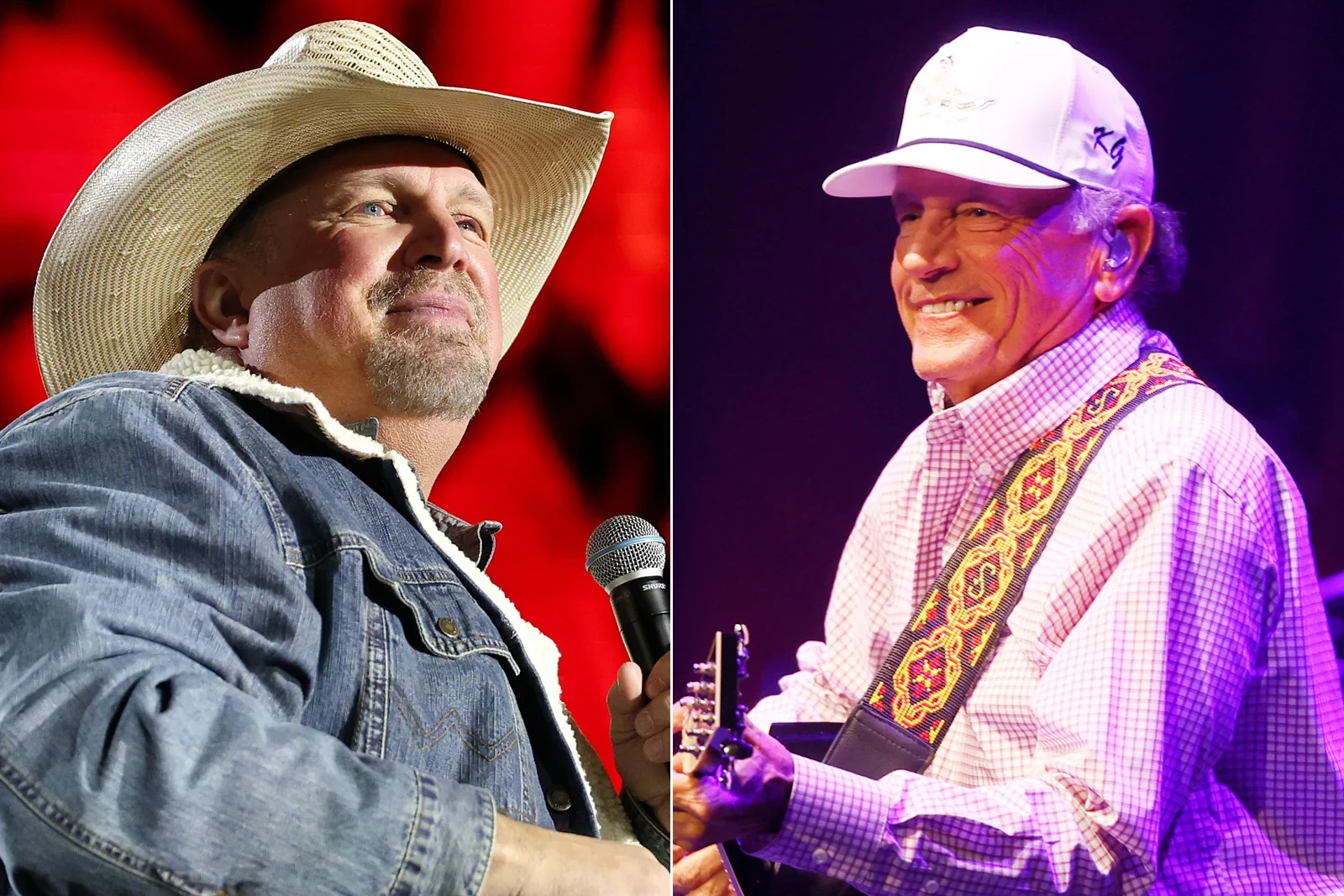 Garth Brooks Surprises George Strait Fans at Texas Flood Benefit Concert