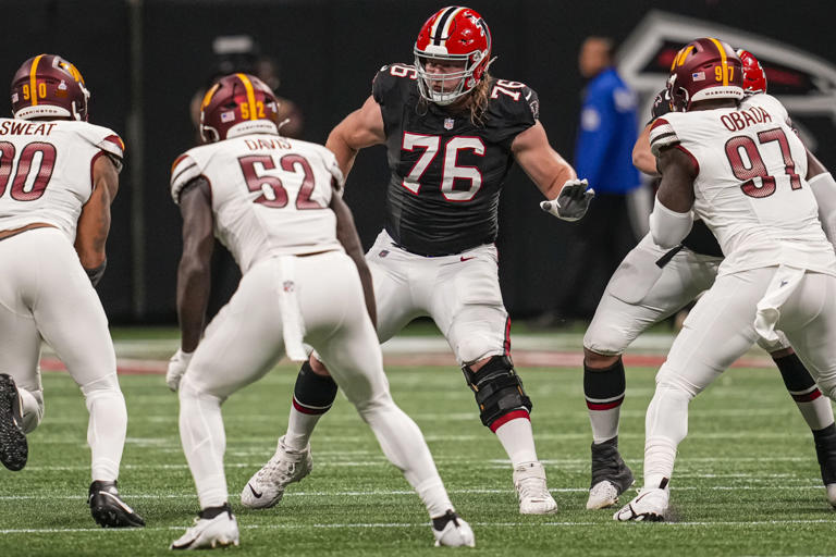 Falcons Jake Matthews Confident In Kaleb McGary And His 'Ogre Mentality ...