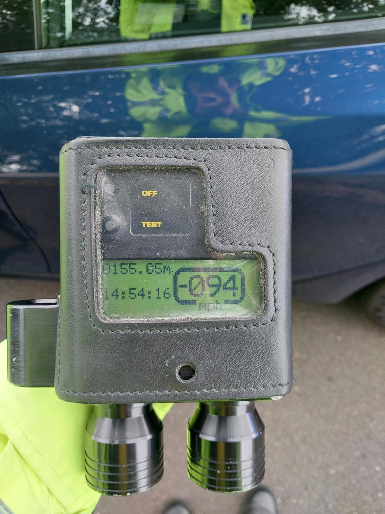 Driver charged with speeding after police clock Tesla almost topping ...