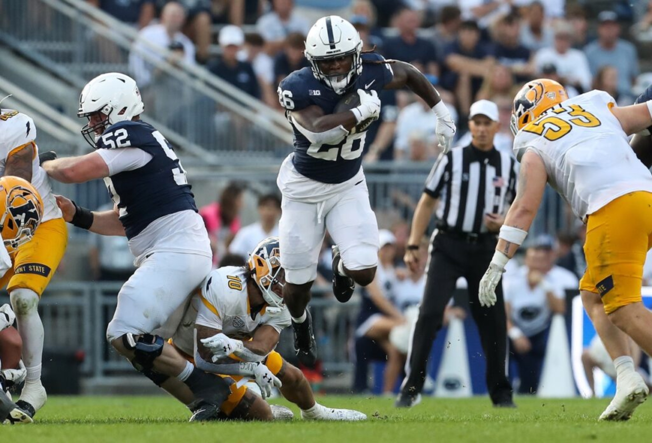 2025 Penn State Running Backs: Singleton and Allen Lead Deep Backfield