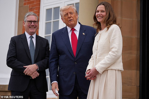 'She's very respected, as respected as him': Donald Trump heaps praise ...