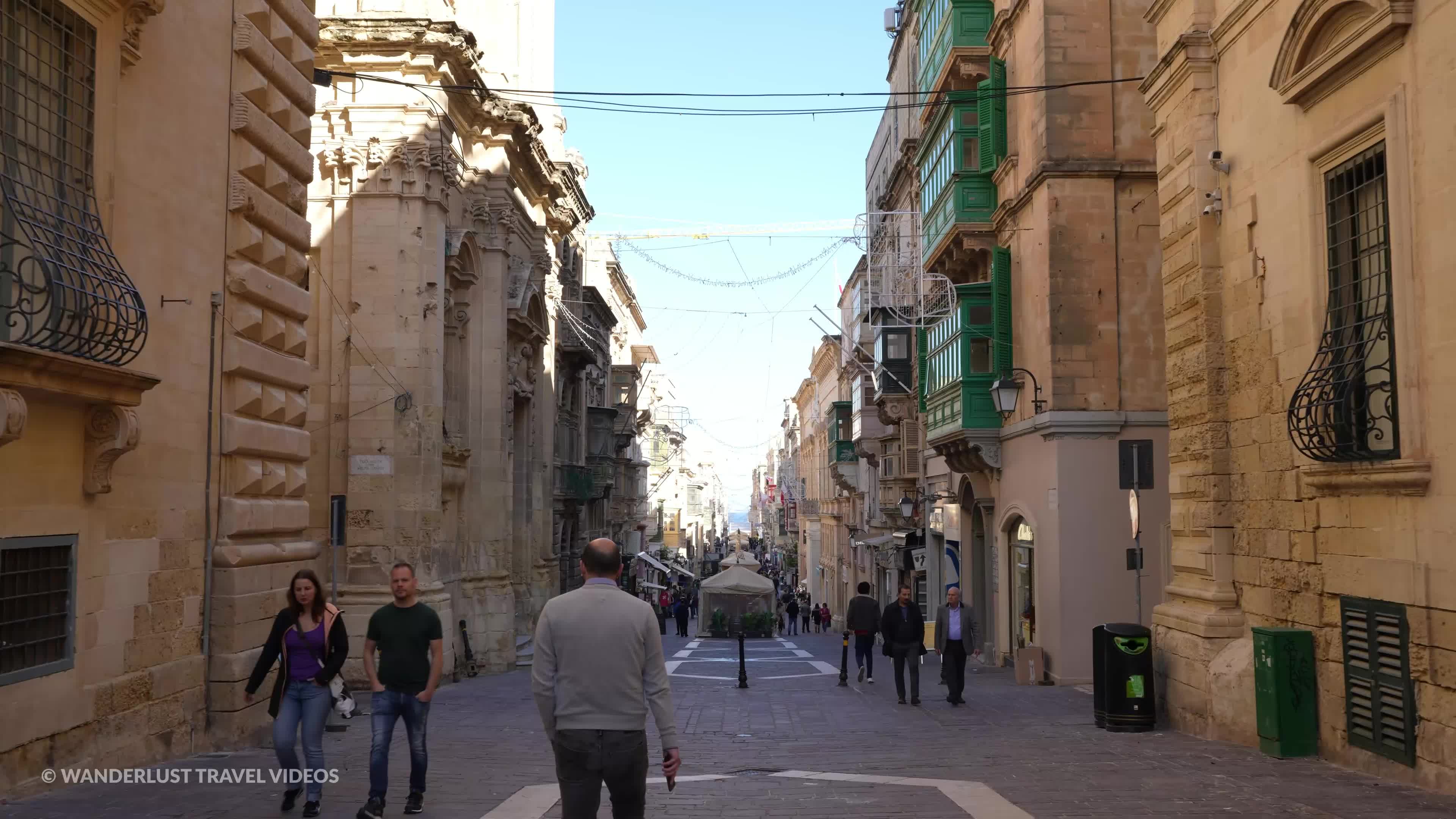 Malta – Valletta City Walking Tour (4K)