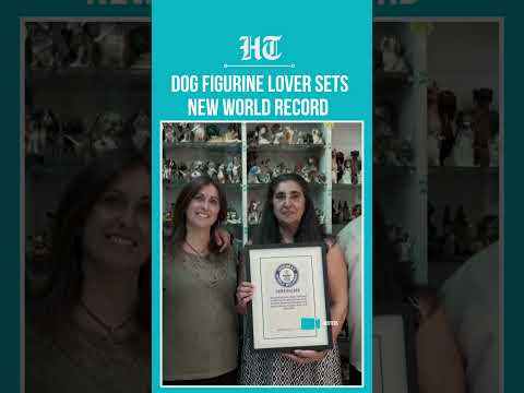 Spanish Collector Sets World Record With 5,000+ Dog Figurines | #shorts
