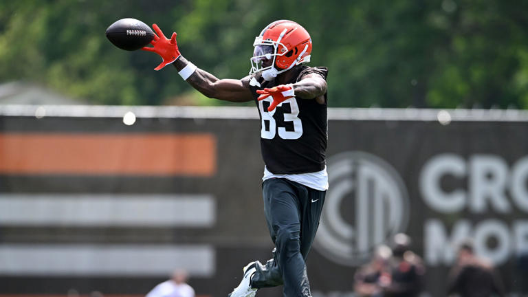 Browns WR Kisean Johnson confident is stealing a roster spot
