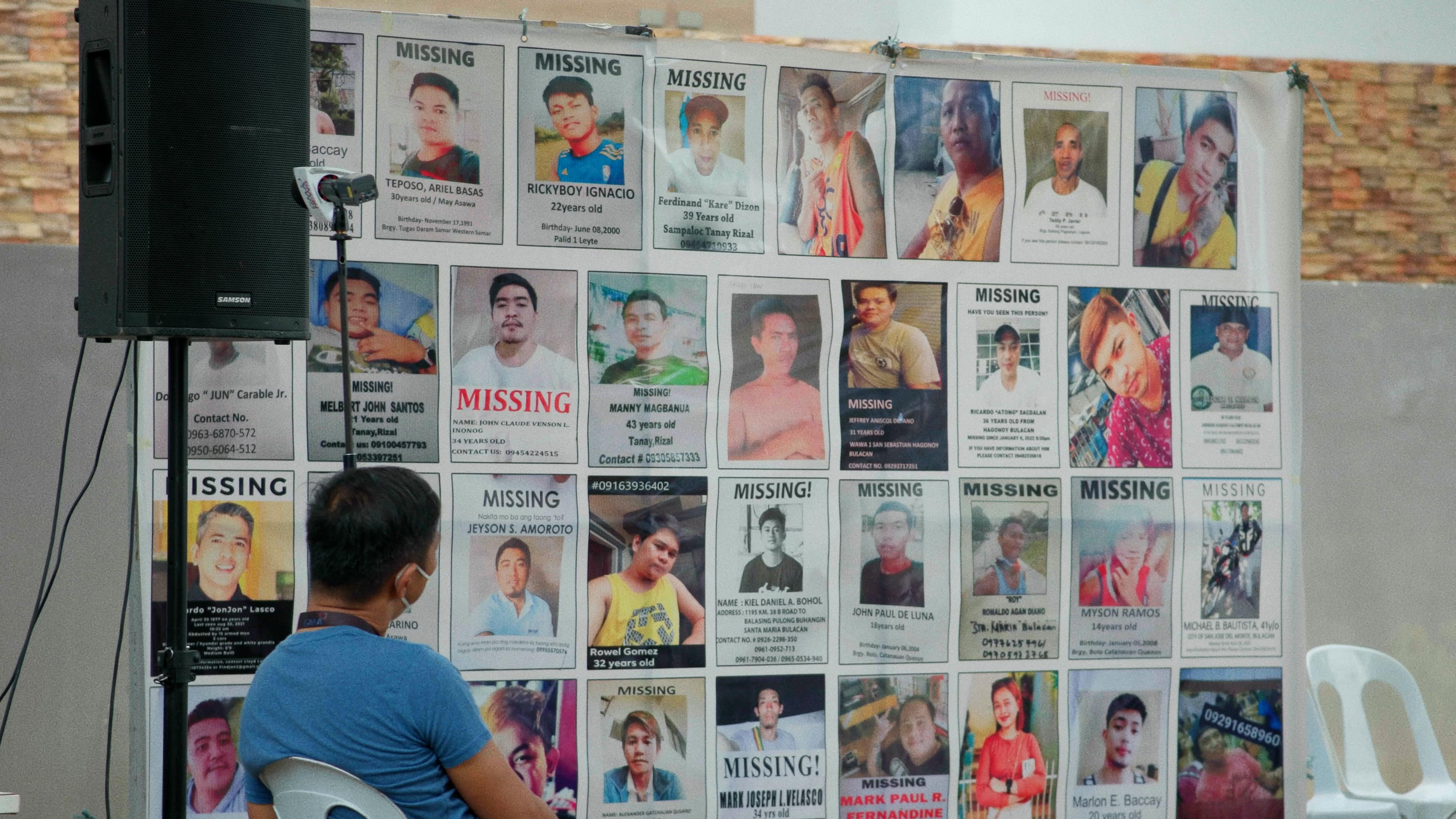 Missing sabungeros' kin file complaint vs. cops over 'bribery, obstruction'
