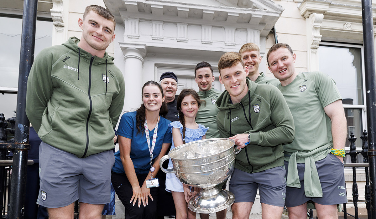 PICS: Kerry GAA stars bring Sam Maguire and smiles to young patients at ...