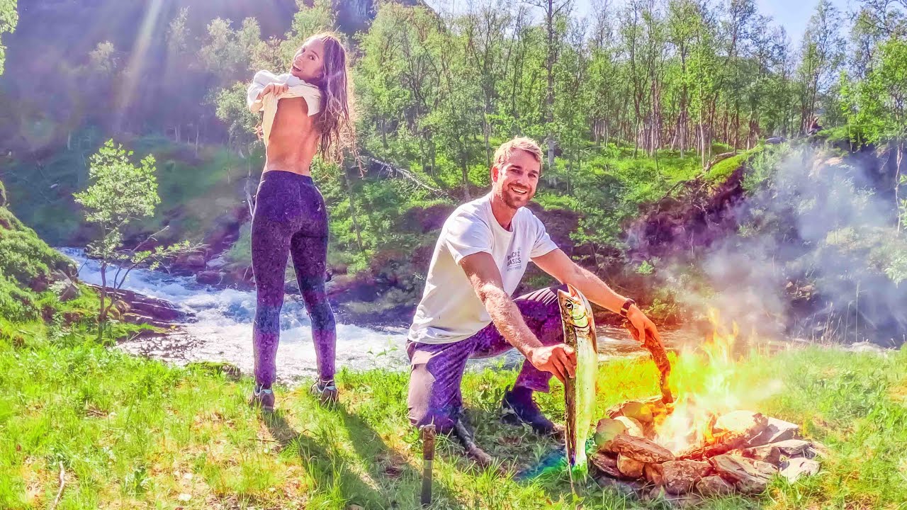 We Went Skinny Dipping in the Arctic Before Cooking Our Catch