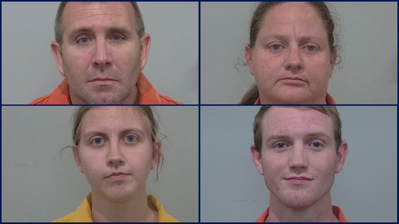 Florida family of 4 accused of abusing adopted children
