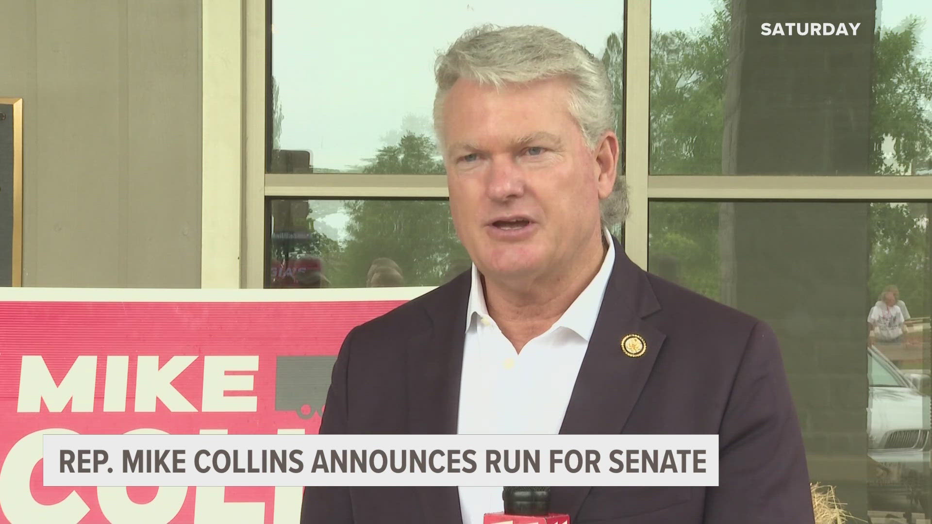 Georgia congressman Mike Collins announces challenge to U.S. Sen. Jon ...