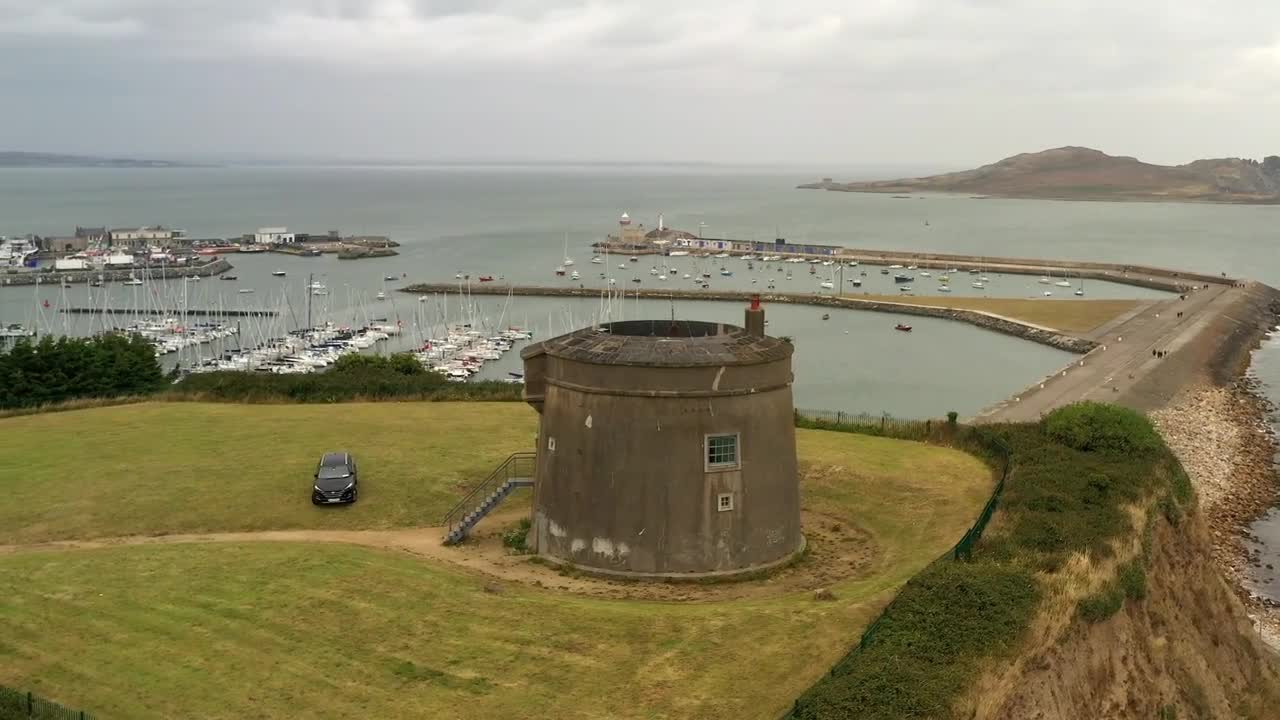 Drone Views of Howth: Ireland's Charming Coastal Town