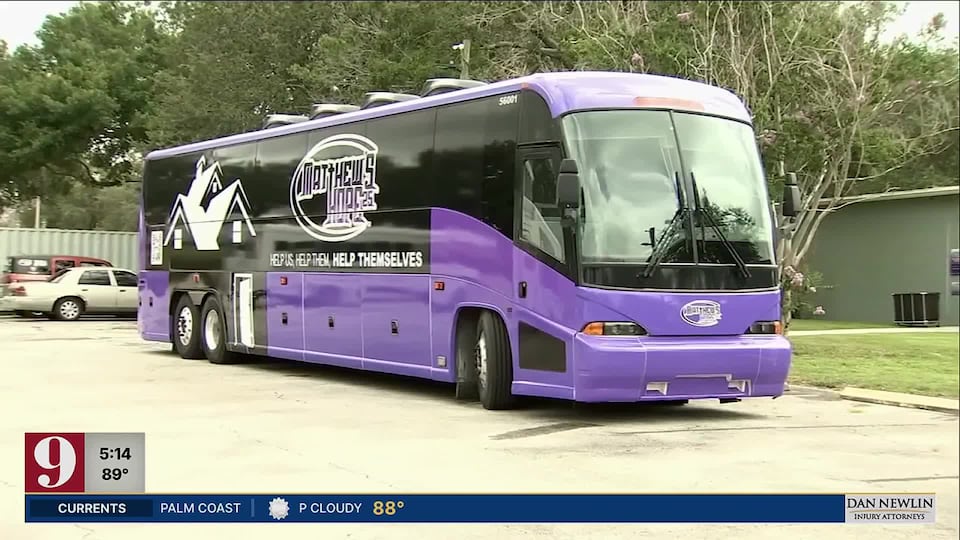 Matthew’s Hope launches mobile sleeper bus in Cocoa