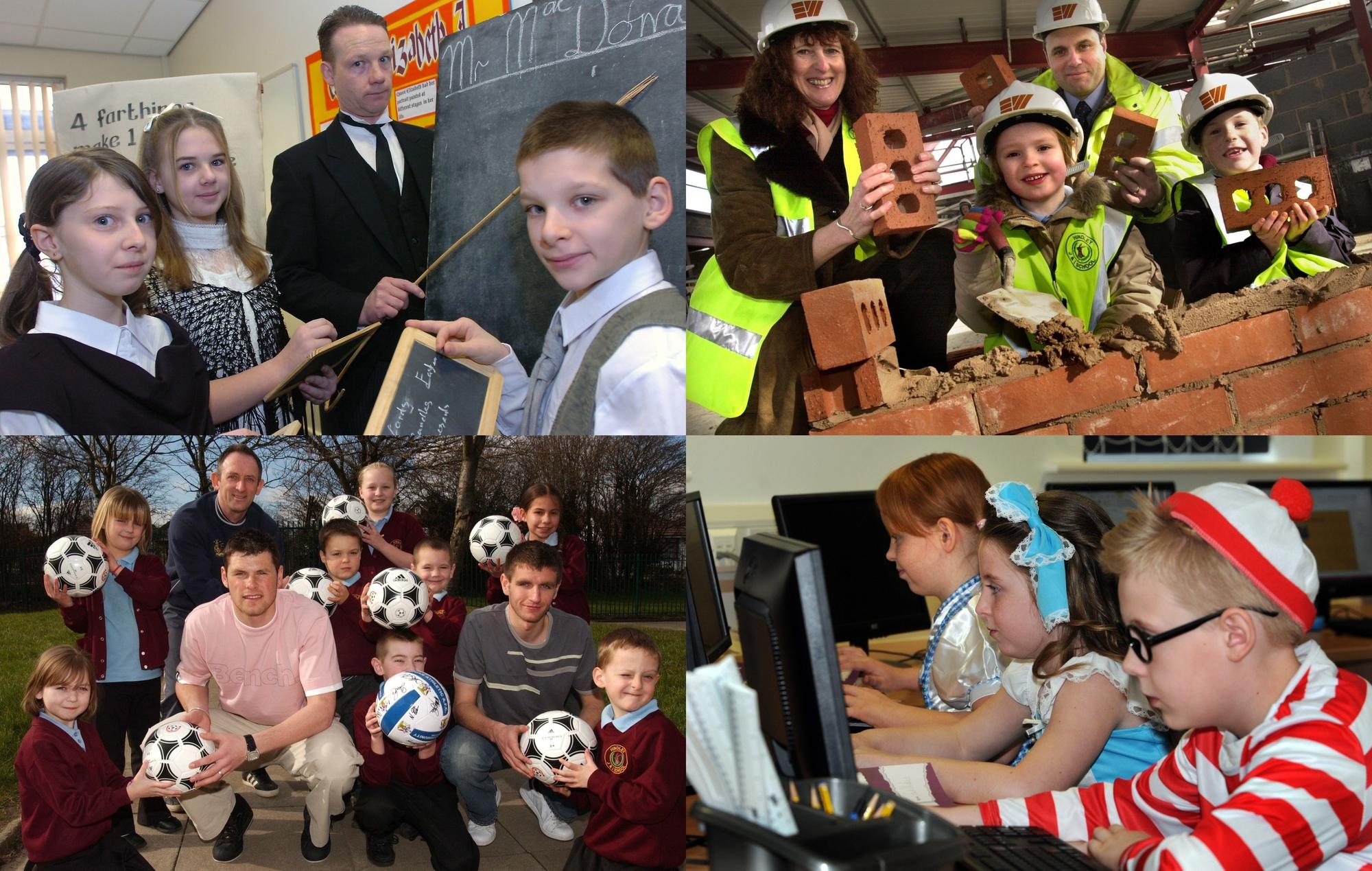 Jolly classroom recollections from Hindley Junior and Infant School