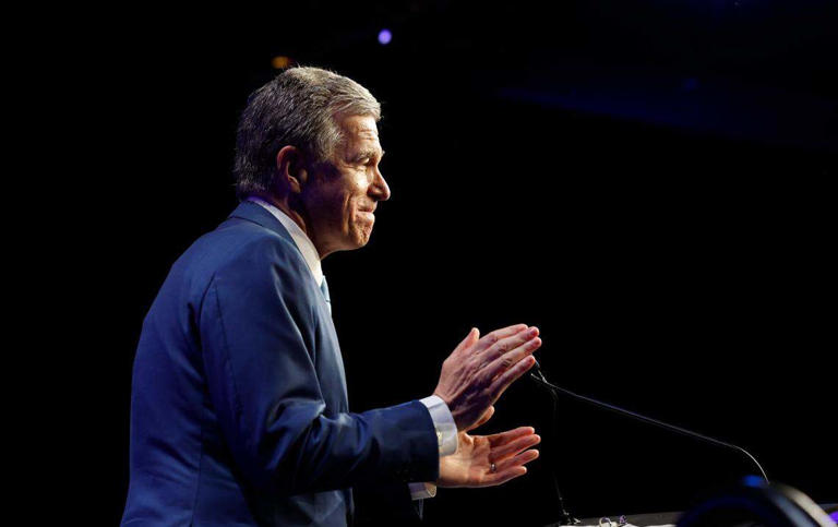 Republicans attack NC's Roy Cooper just seconds after he launches ...