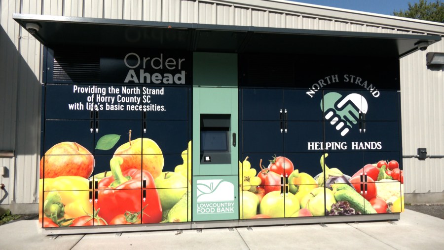 New Horry County food lockers offer free, healthy food for families in need