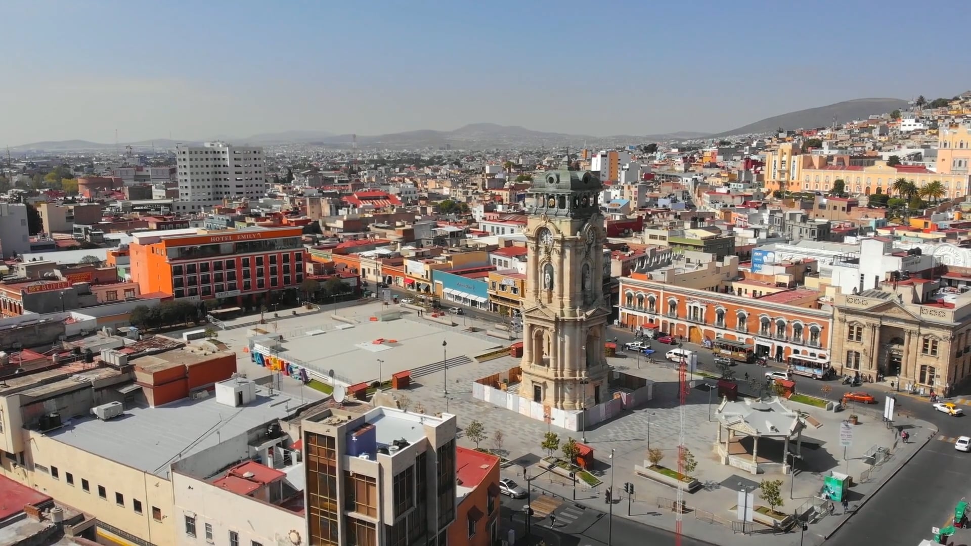 Drone Views of Pachuca: Hidalgo's Capital From an Aerial Perspective