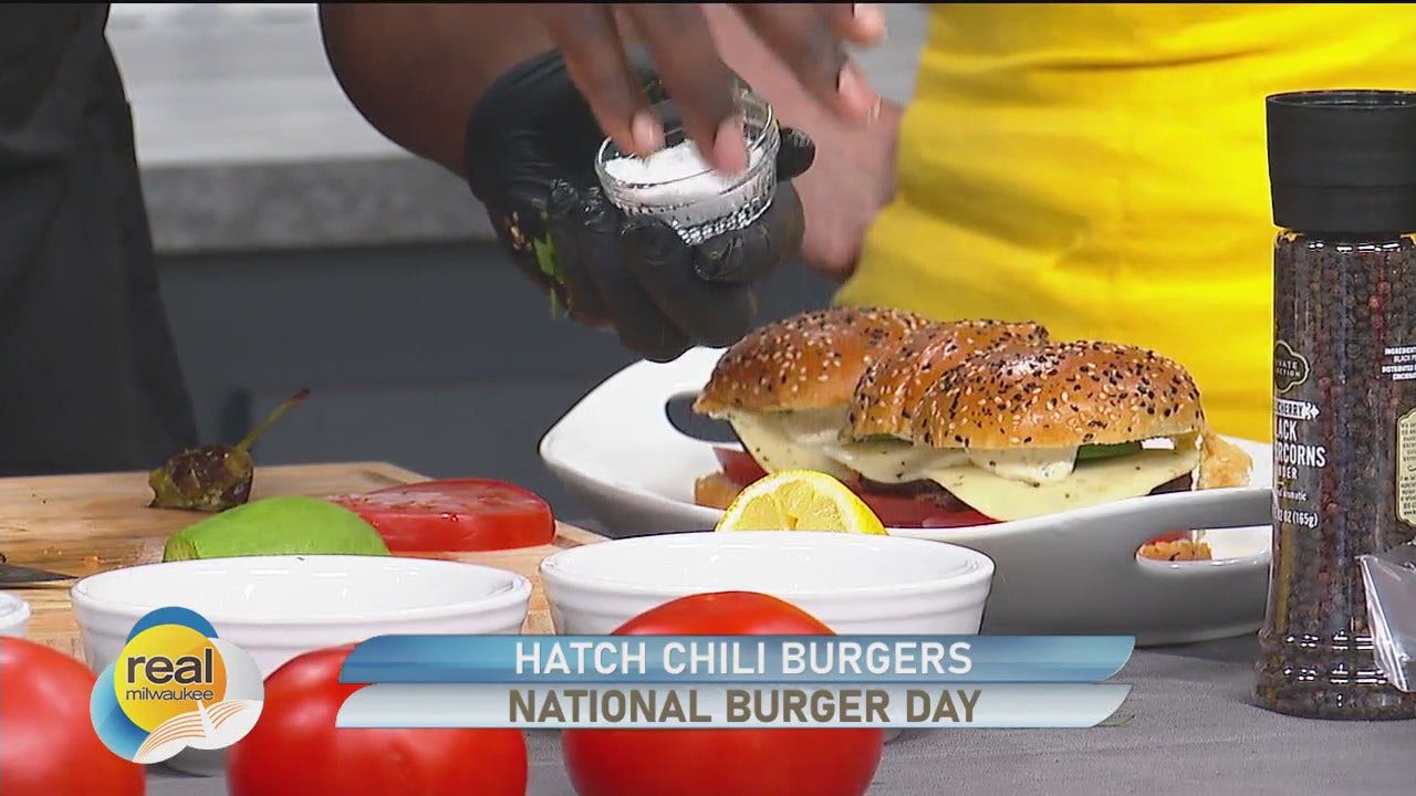 National Burger Day: Celebrate with this hatch chili burger recipe