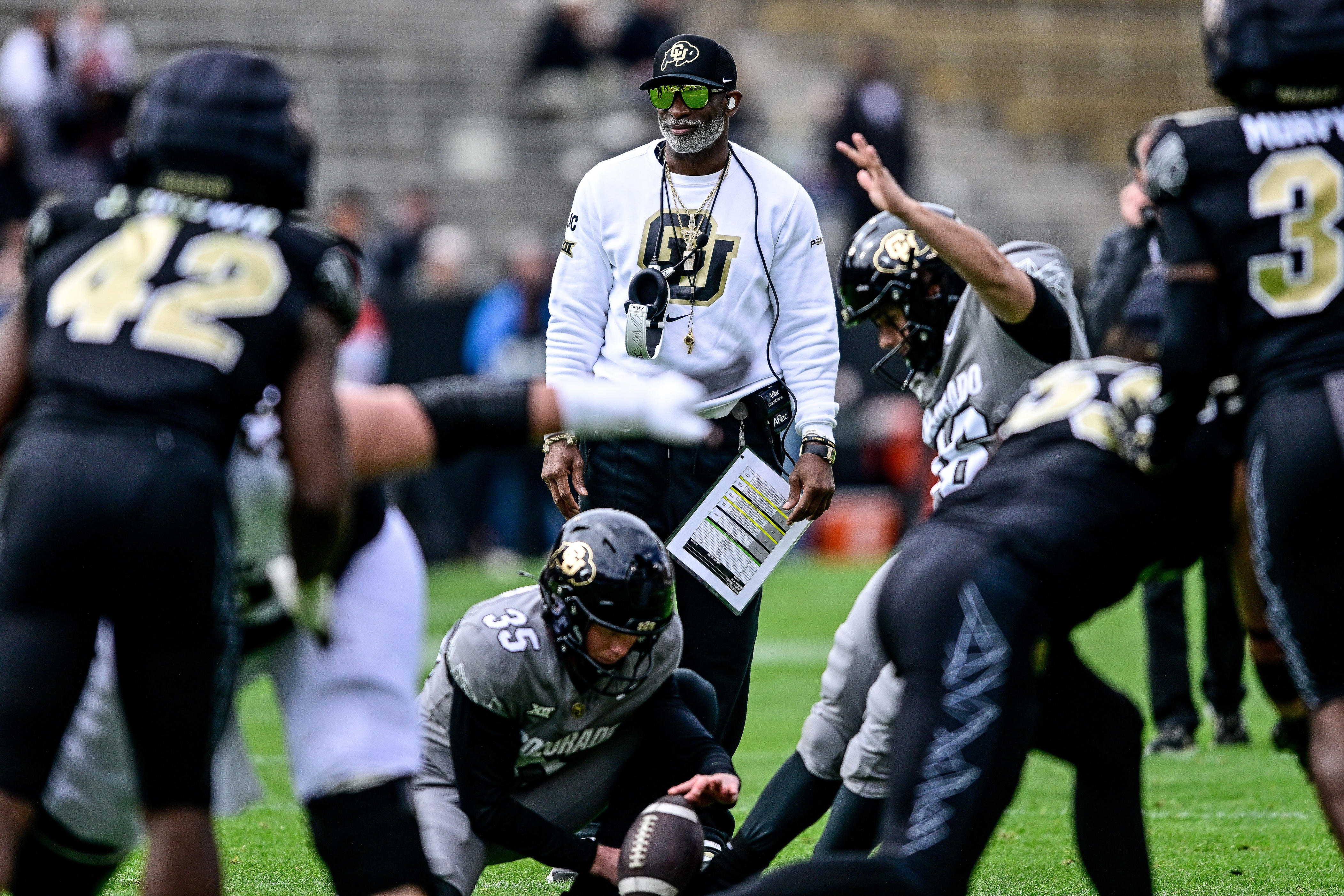 See Deion Sanders' 'Prime Time' career in football, baseball and coaching