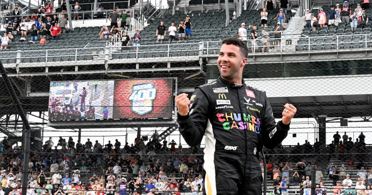 Kenny Wallace reacts to Bubba Wallace win at Briackyard 400: ‘I know he ...