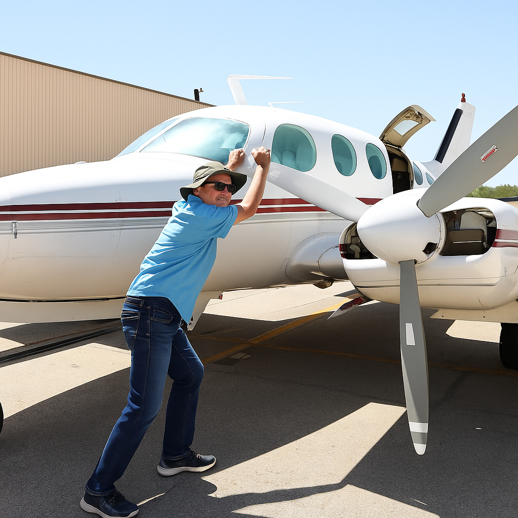 Abandoned Cessna 411: A Hidden Aviation Gem