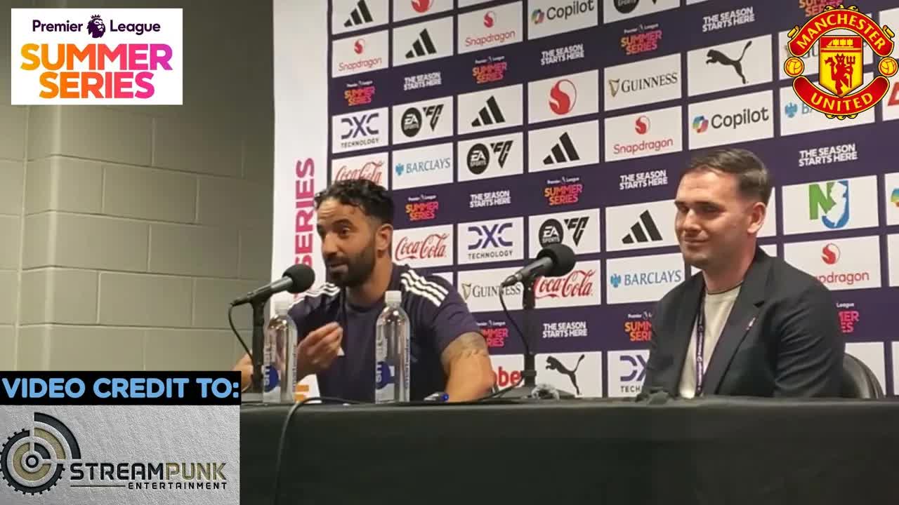 stream punk soccer: ruben amorim on manchester united's win over west ...