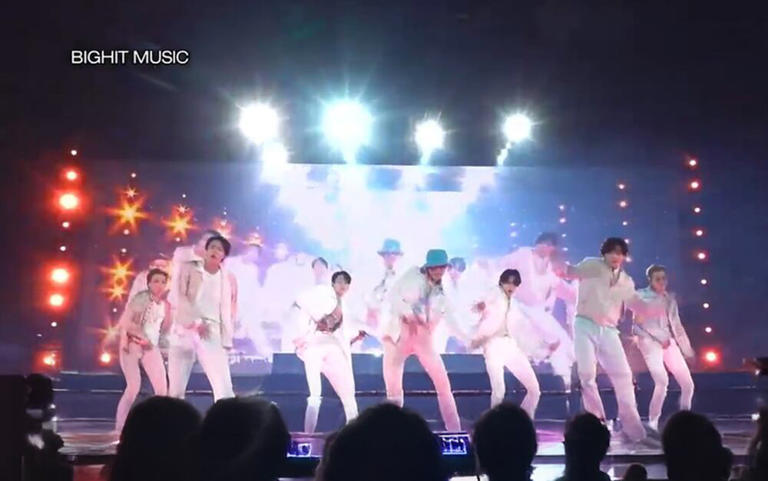 K-Pop fans celebrate the return of BTS with a rare performance in Tampa