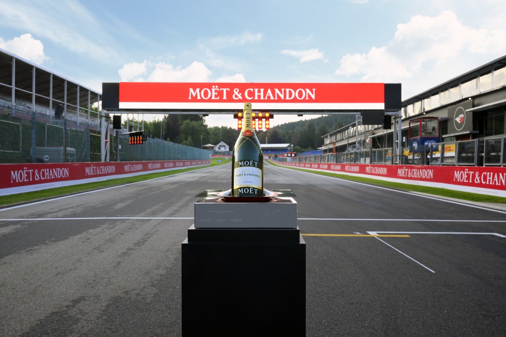 Moët & Chandon Makes Splashy Debut as Title Sponsor of F1 Belgian Grand ...