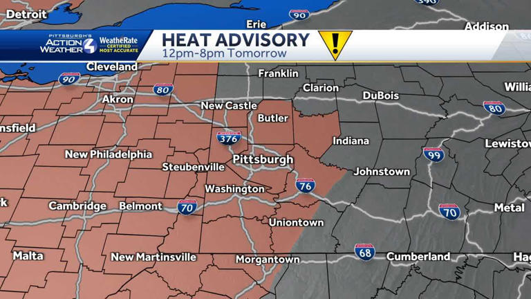 Cooling centers in Pittsburgh, Allegheny County open amid heat advisory